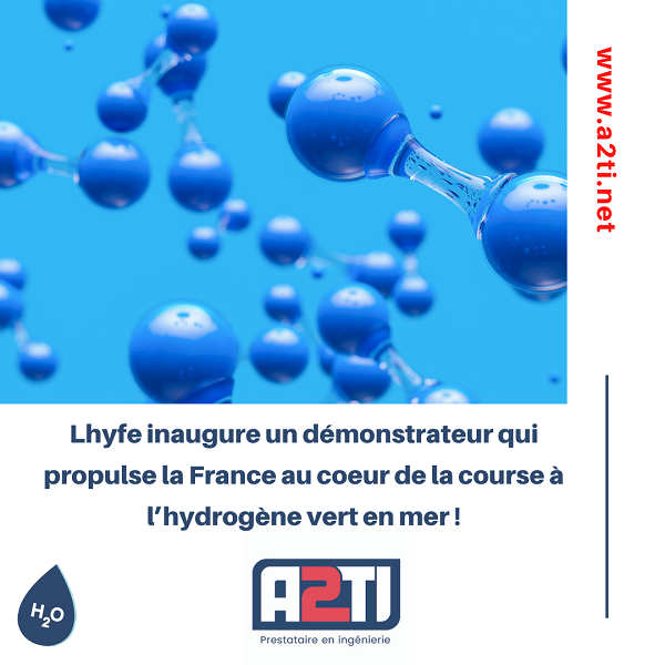 Le démonstrateur de production d'hydrogène renouvelable LHYFE inauguré